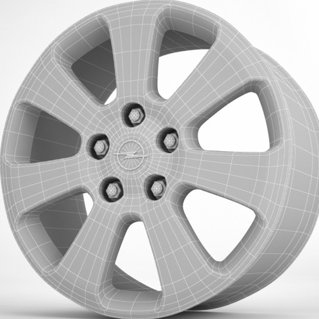 Opel Insignia rims 3D model | CGTrader