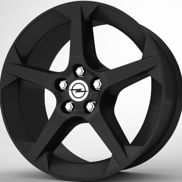 Opel Insignia rims 3D model | CGTrader