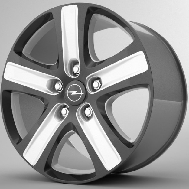 Opel Insignia rims 3D model | CGTrader