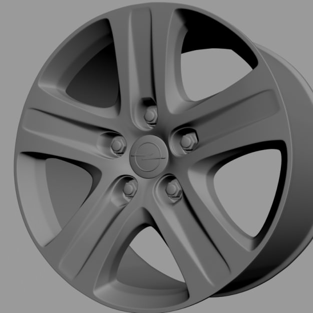 Opel Insignia rims 3D model | CGTrader