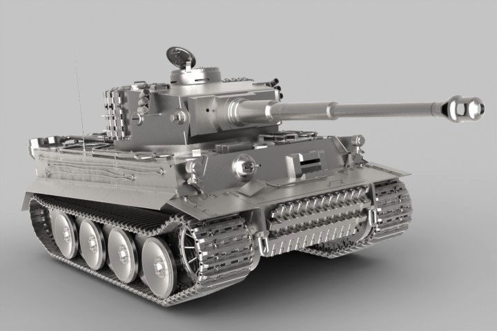 PANZER TIGER I AUSF A - WWII 3D model | CGTrader