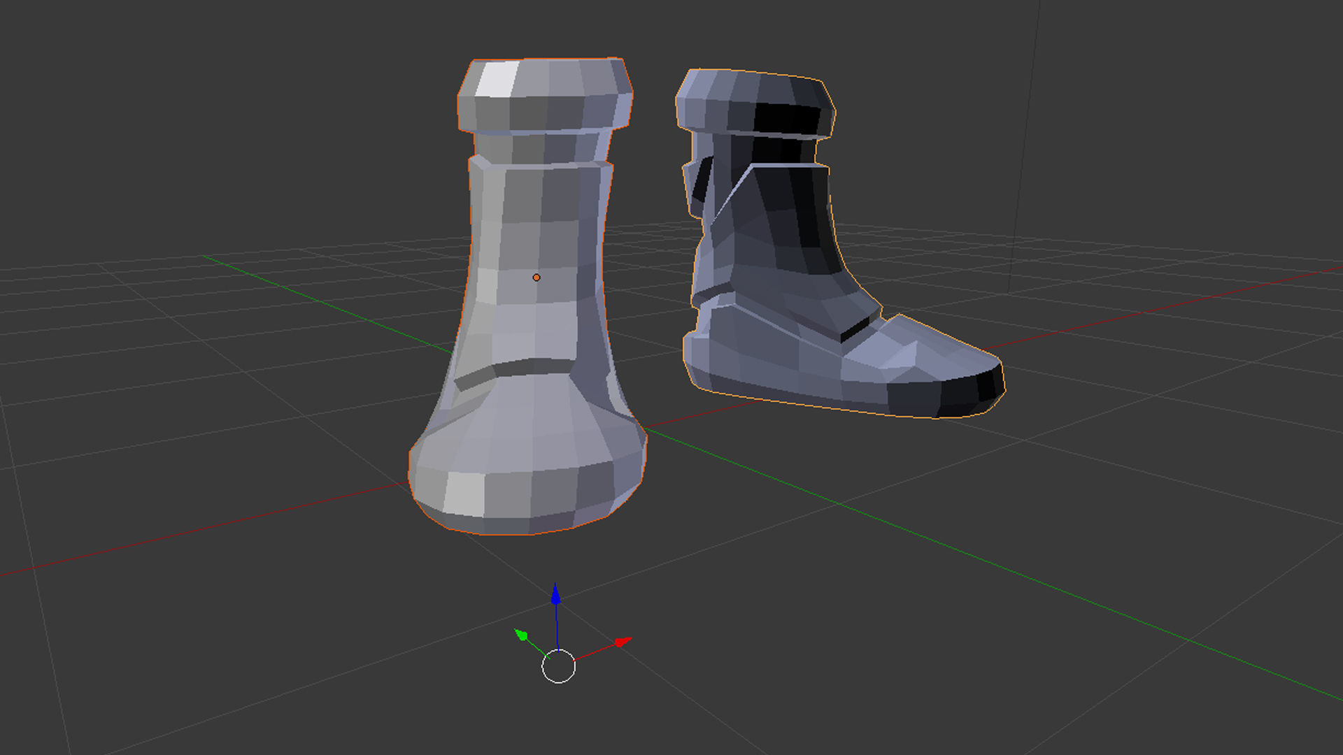 3D model Rocket boots Sci Fi Low Poly VR / AR / low-poly | CGTrader
