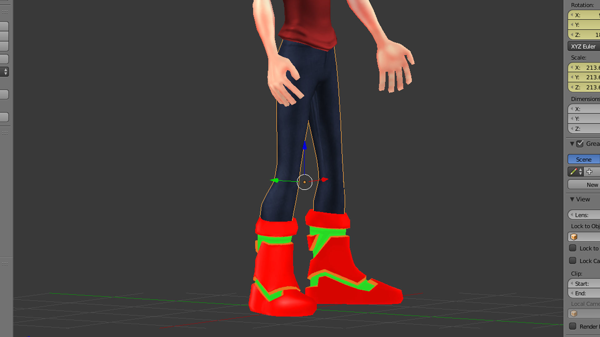 3D model Rocket boots Sci Fi Low Poly VR / AR / low-poly | CGTrader