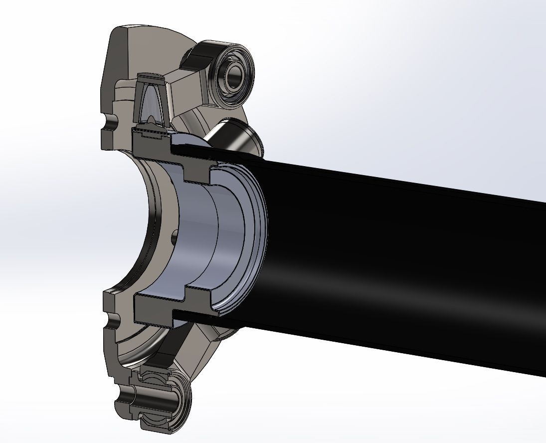 Cardan Shaft - Composite free 3D model | CGTrader