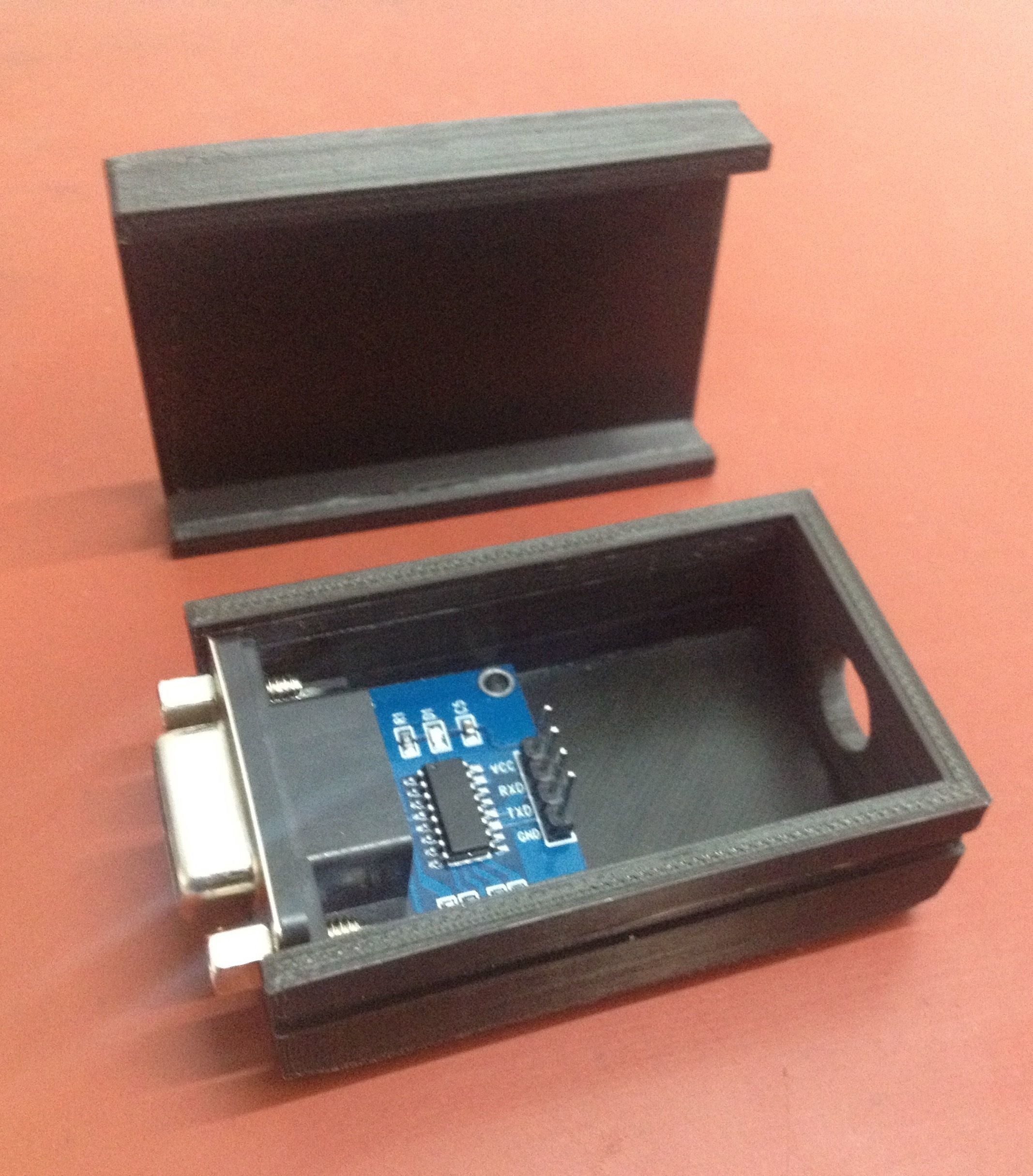 RS232 3D Printing Case for Everyday use 3D model 3D printable | CGTrader