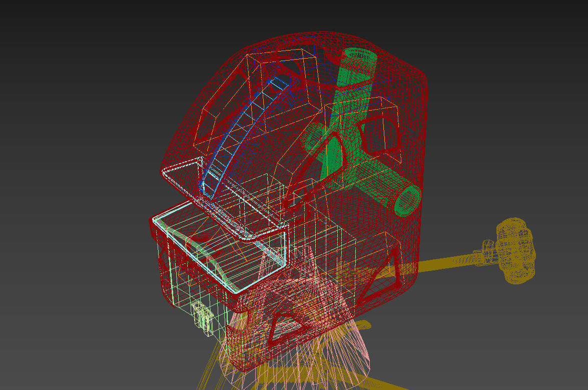 Laser level VEGA LP6 3D model | CGTrader