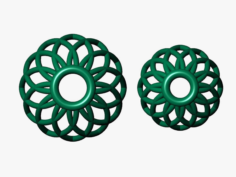 spherical bead 3D model 3D printable | CGTrader