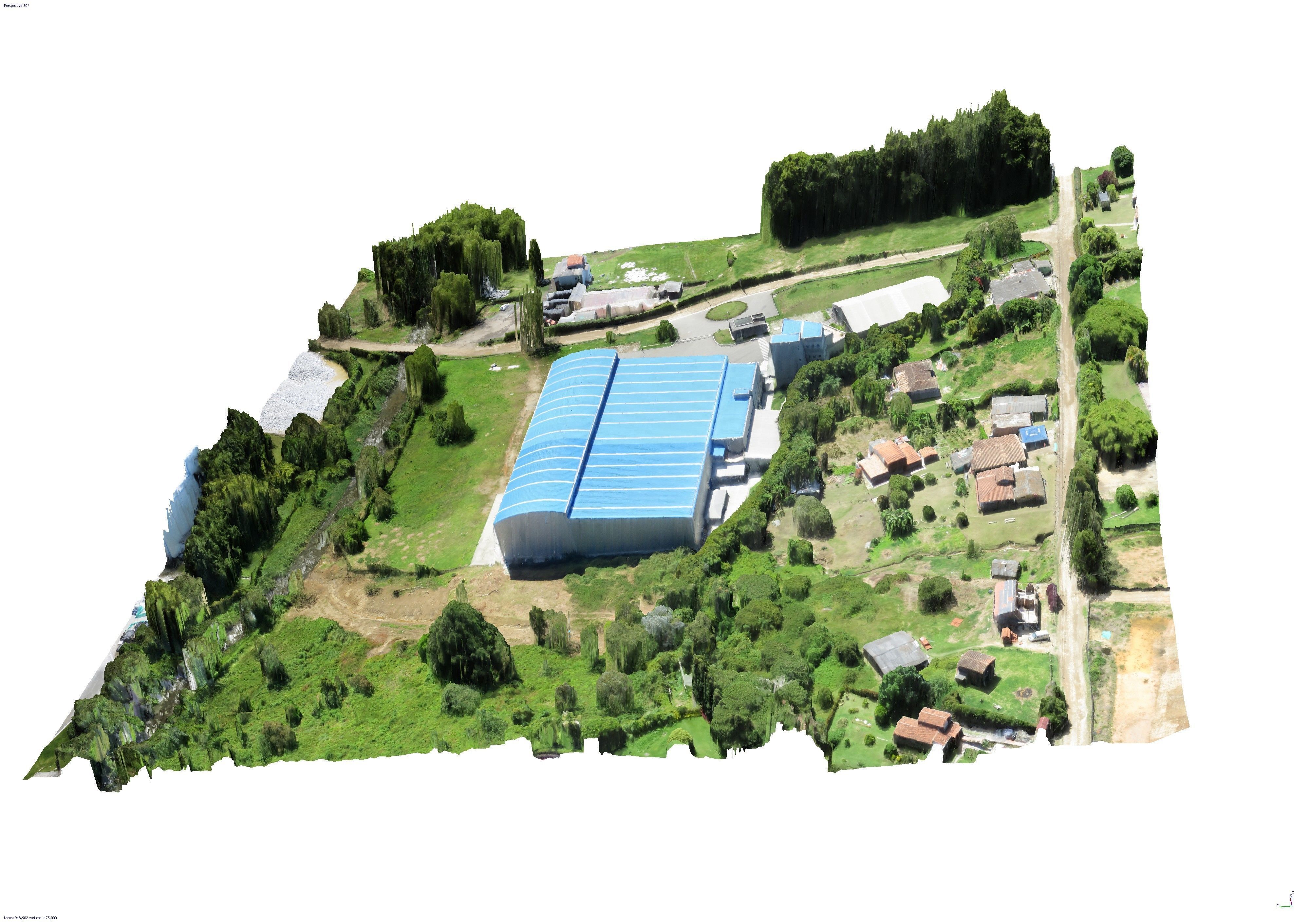 Industrial Plant Layout 3D model | CGTrader