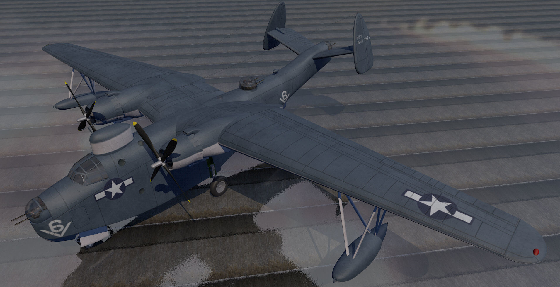 Martin PBM-5 Mariner 3D model | CGTrader