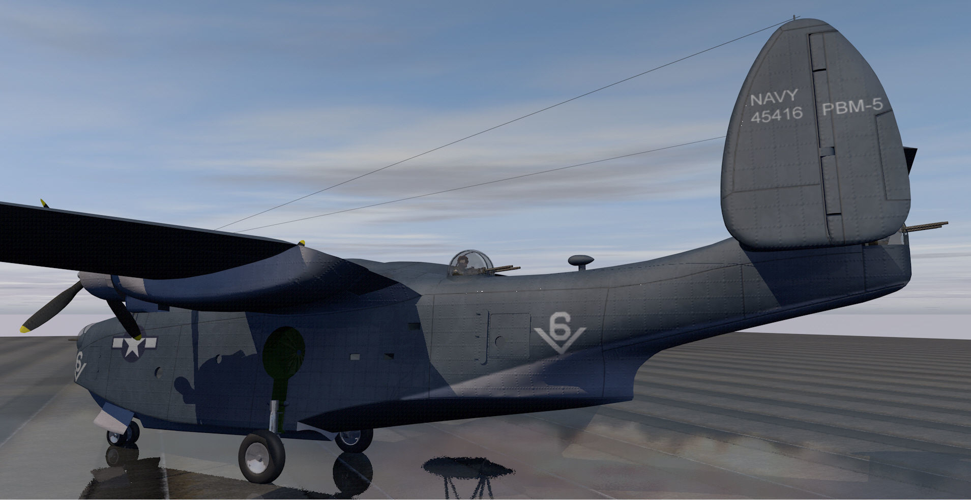 Martin PBM-5 Mariner 3D model | CGTrader