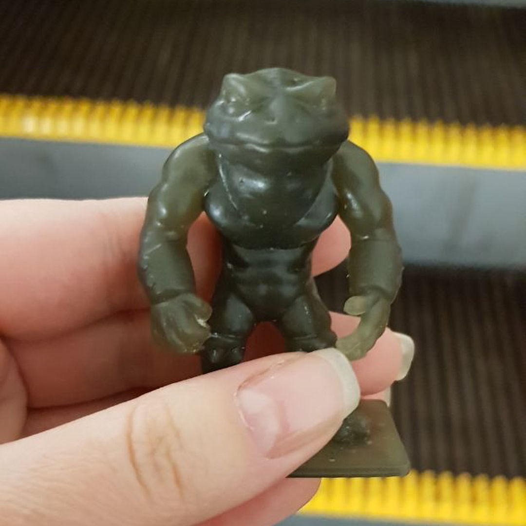 Battletoads Custom Action Figure 3D print model 3D model 3D printable ...