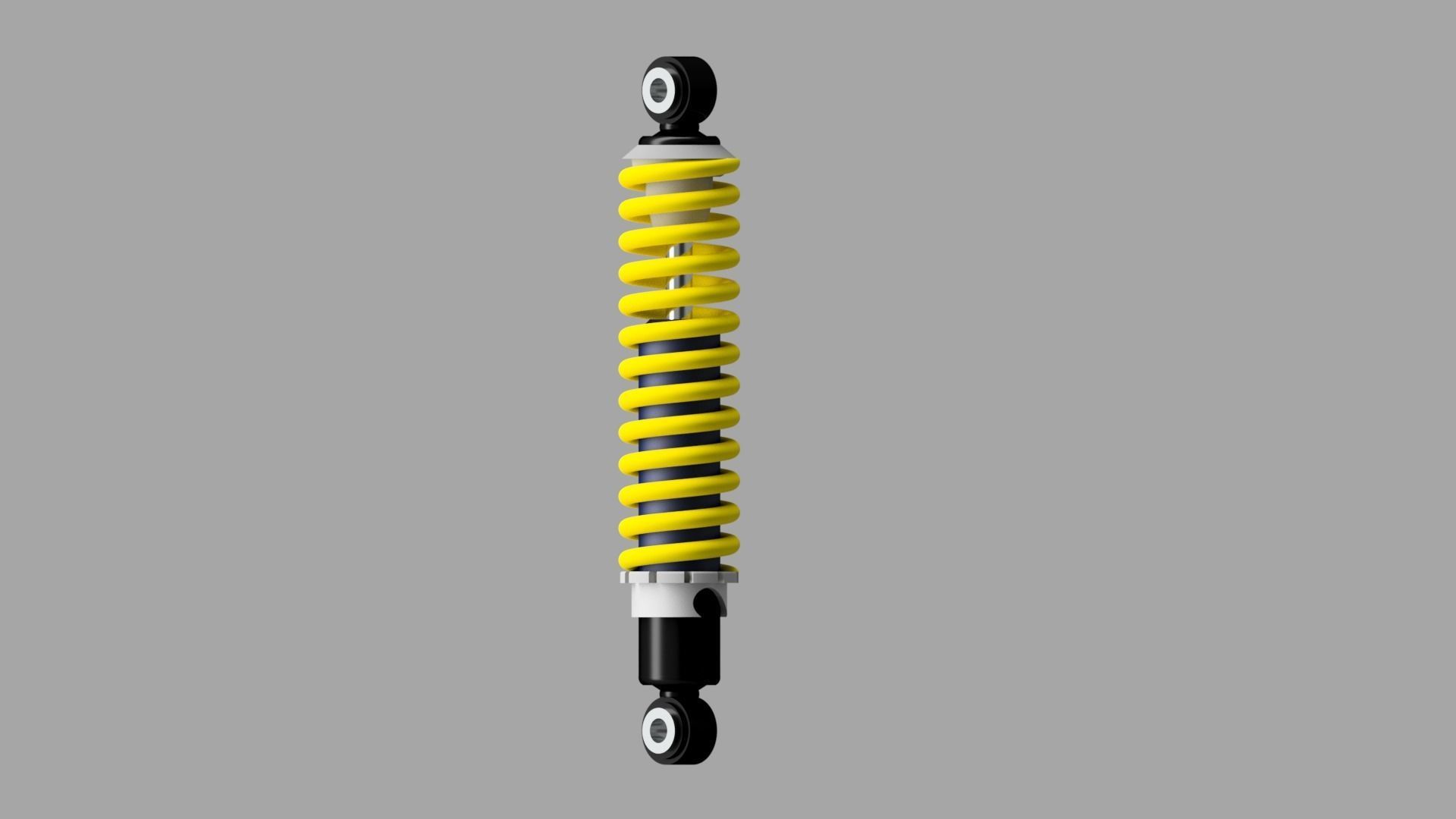Shock Absorber 3D Model 3D model | CGTrader