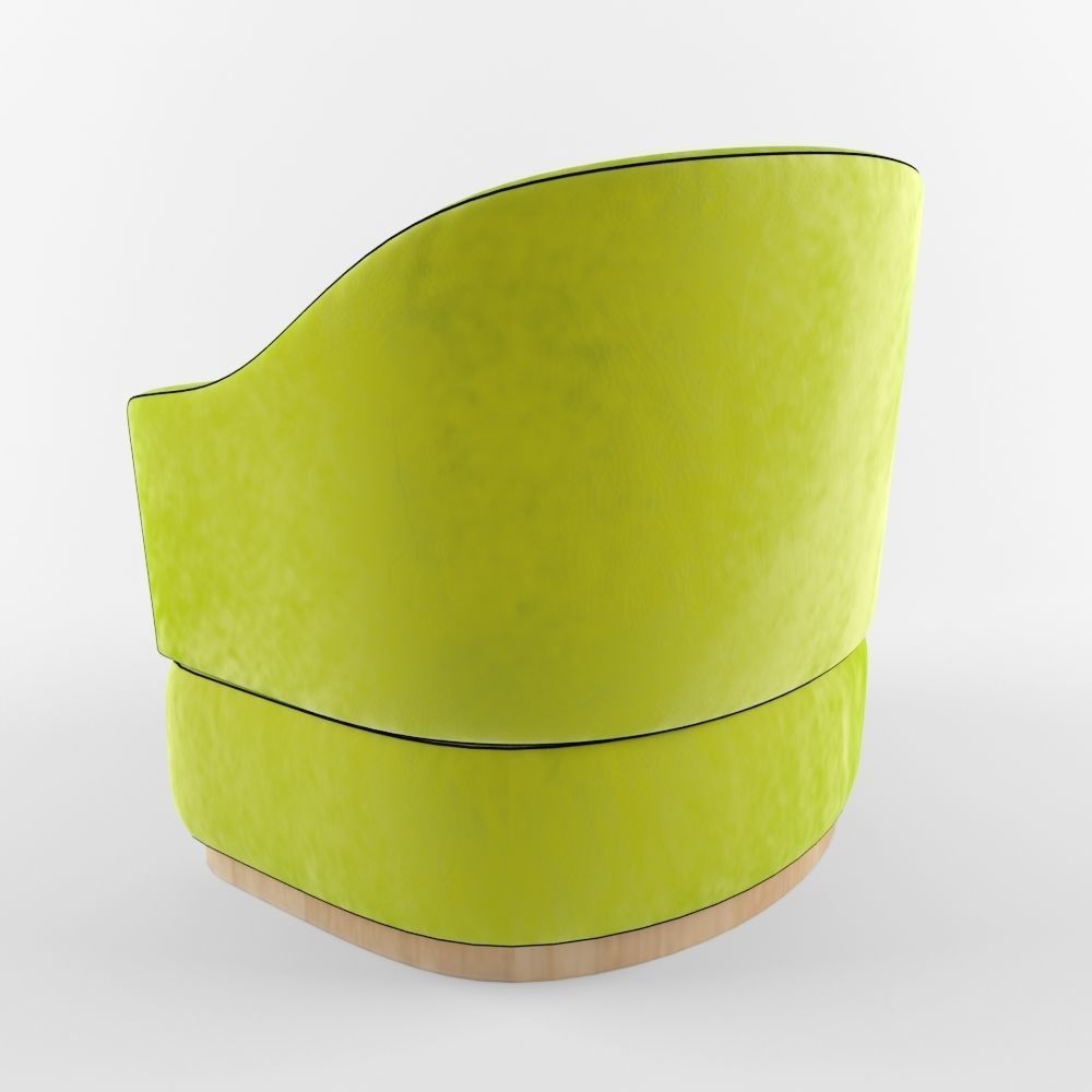 Parrot Velvet Sofa free 3D model | CGTrader