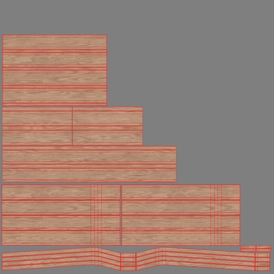 3D model Transparent Dining Table Set VR / AR / low-poly | CGTrader