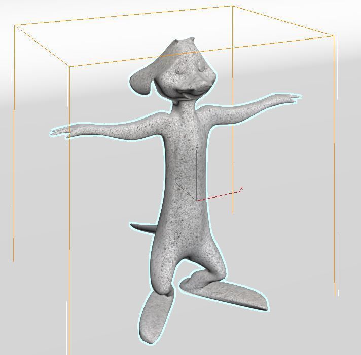 Children room Statue Decor Statue sculpture animal timon free 3D model ...