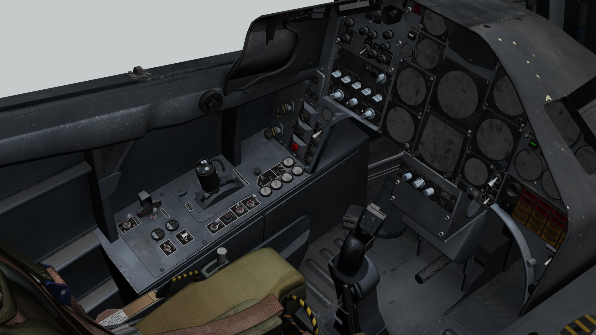 Hawk T1 3D Cockpit 3D model animated | CGTrader
