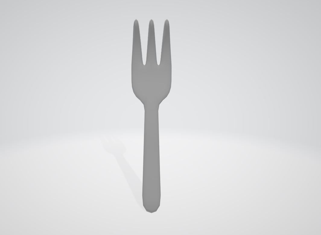 Fork Model 3D model | CGTrader