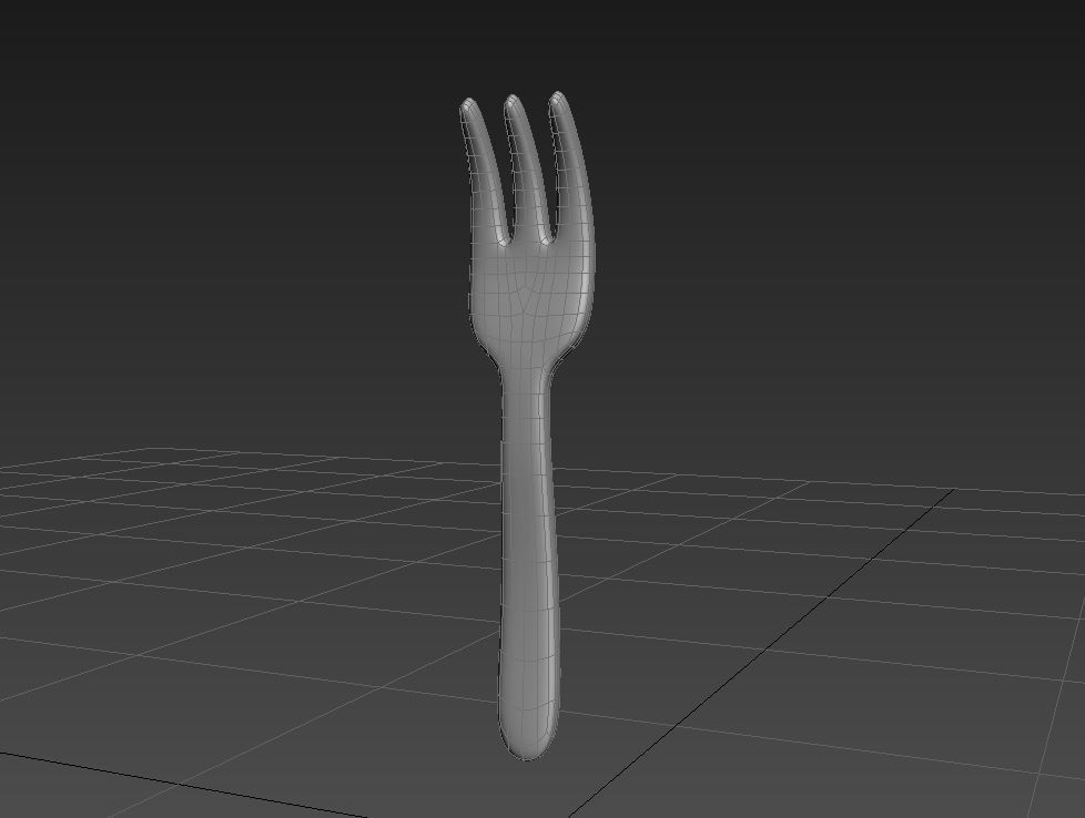 Fork Model 3D model | CGTrader