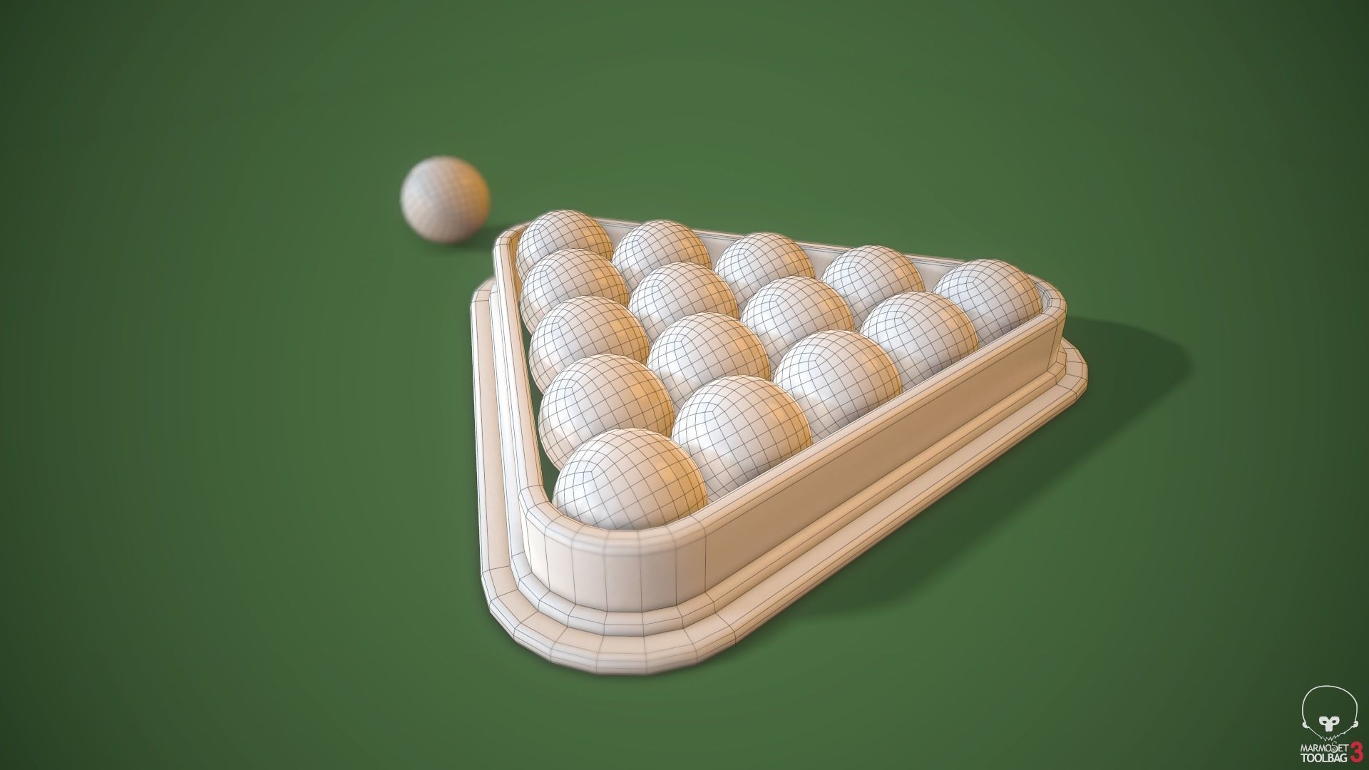 3D model Pool Balls VR / AR / low-poly | CGTrader