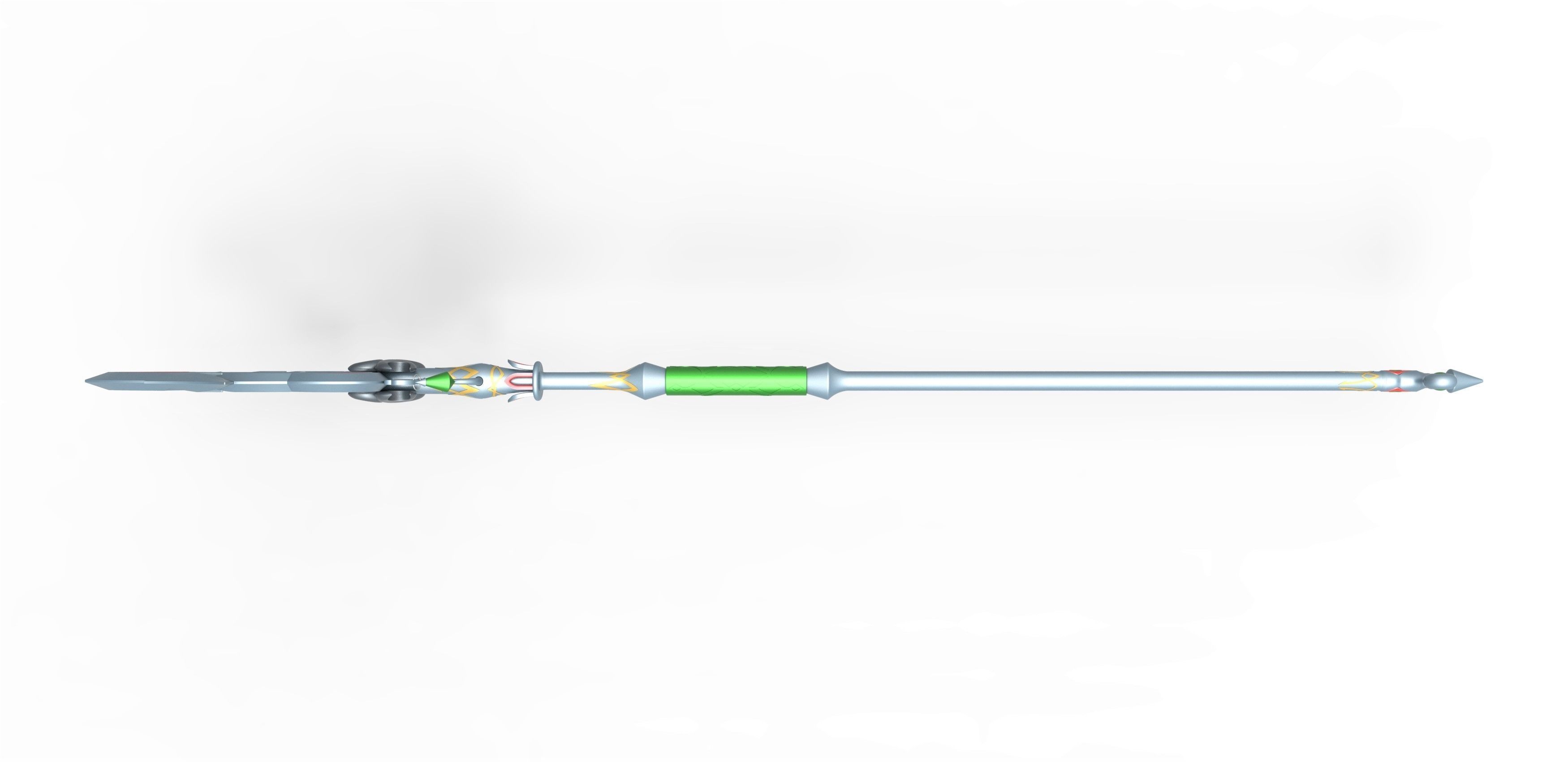 Lightscale trident from the game Legend of Zelda 3D model 3D printable ...