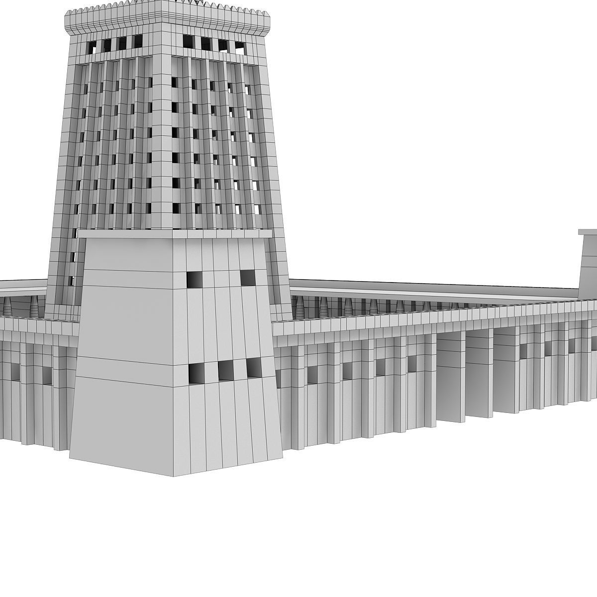 3D Lighthouse of Alexandria 3D model | CGTrader