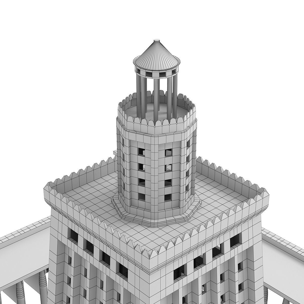 3D Lighthouse of Alexandria 3D model | CGTrader