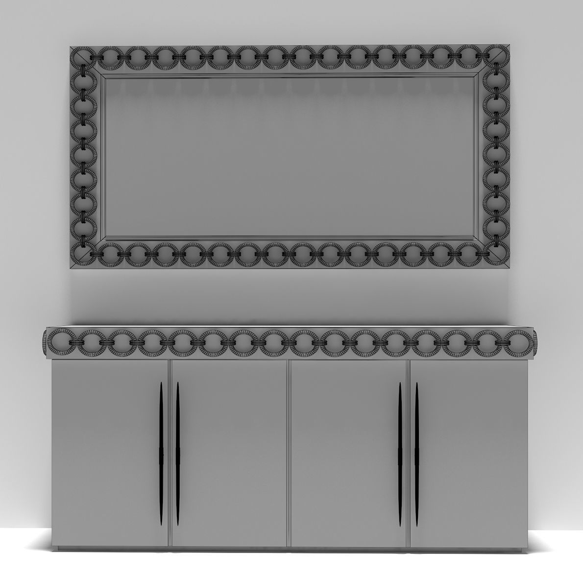 Casanova Buffet and Mirror from Reflex Angelo - Design by Reflex 3D ...