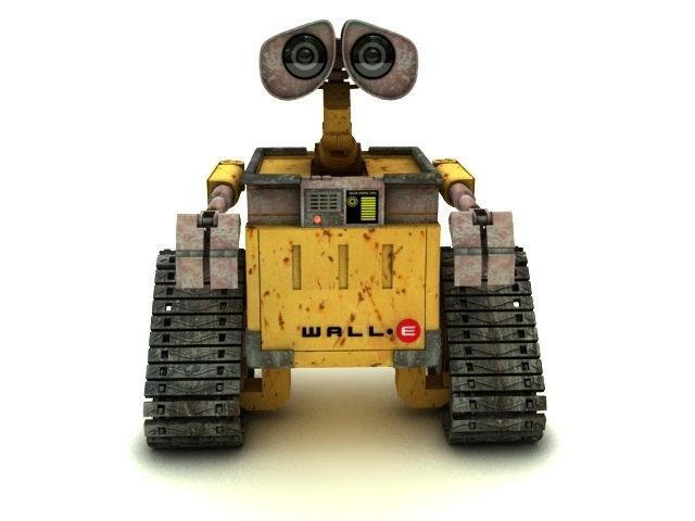 Wall E Robot 3D model rigged | CGTrader