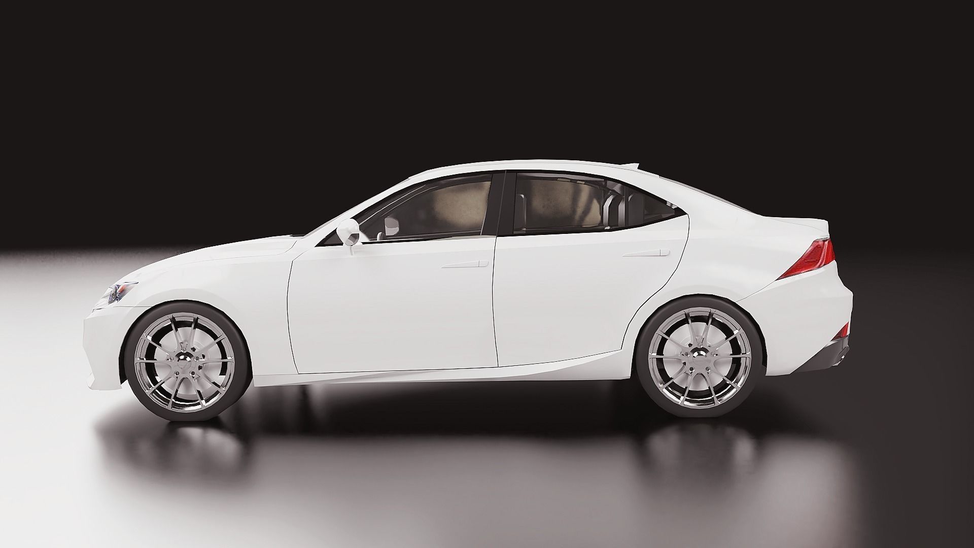 3D model 2016 Lexus IS 350 VR / AR / low-poly | CGTrader