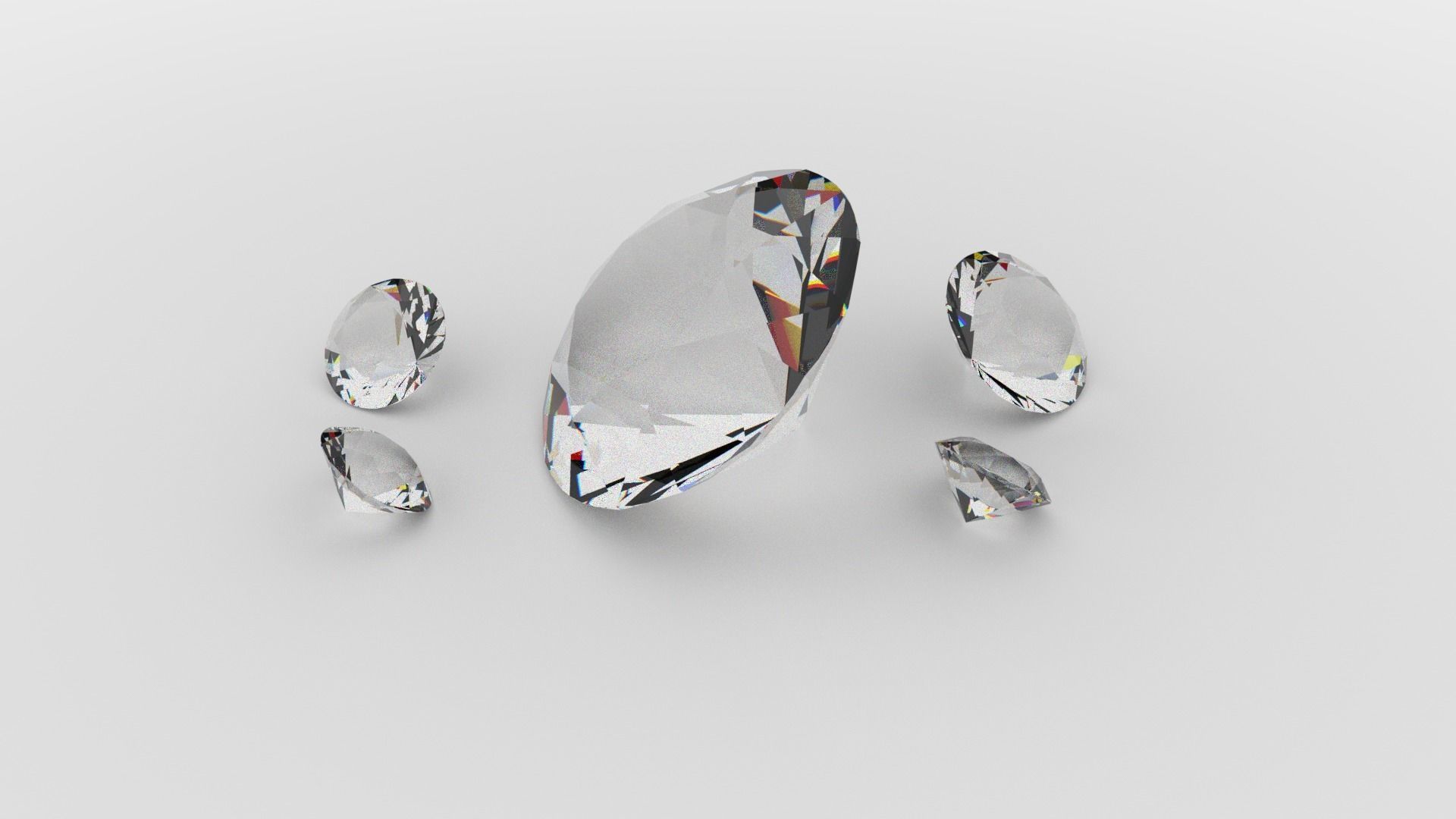 3D model 3D Diamond Cycle Blender VR / AR / low-poly | CGTrader