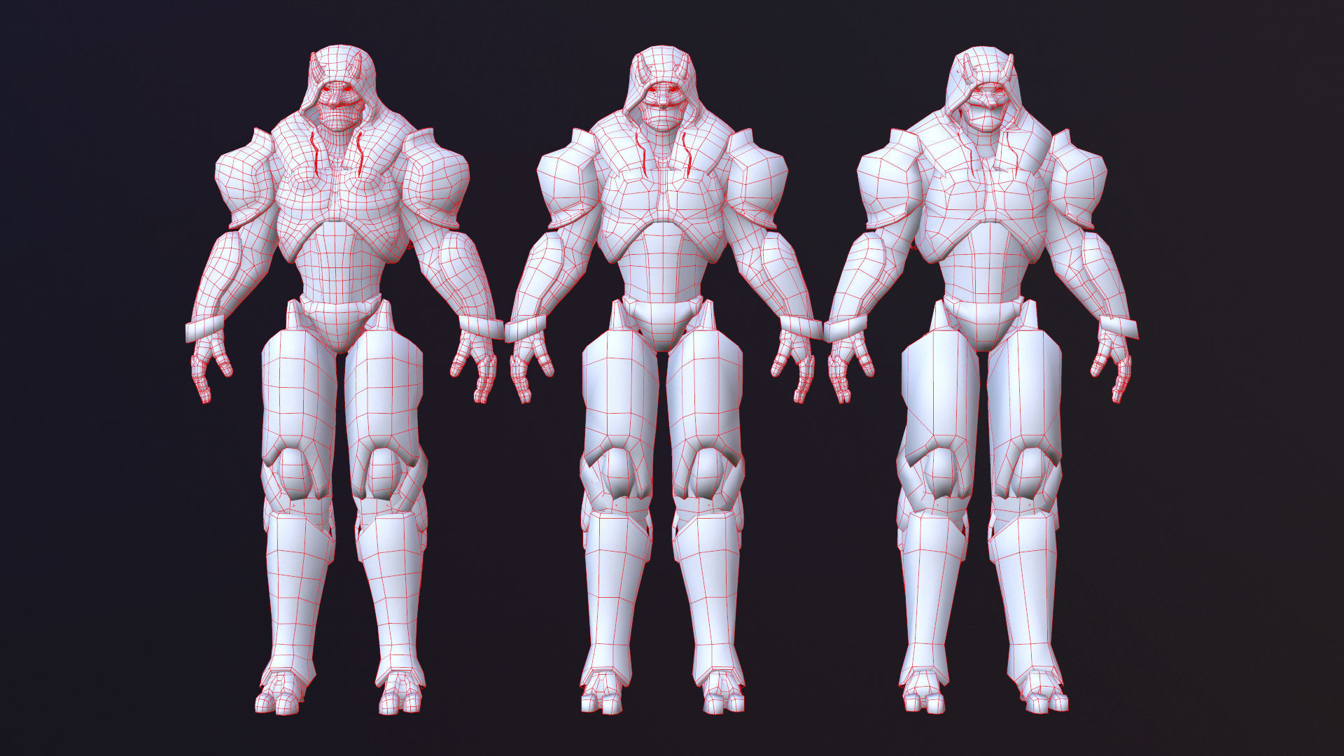 3D model Tengu Robot VR / AR / low-poly rigged | CGTrader