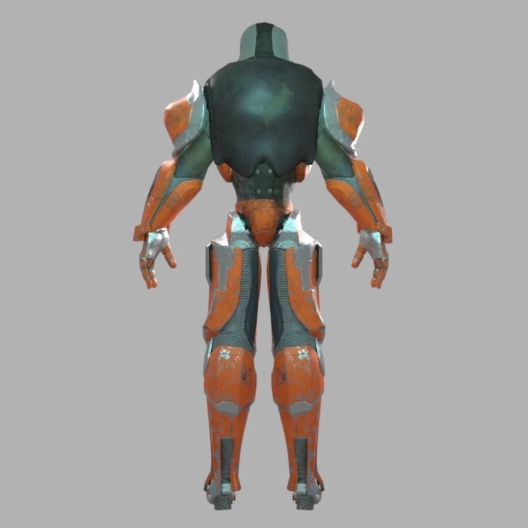 3D model Tengu Robot VR / AR / low-poly rigged | CGTrader