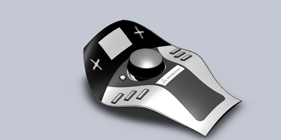 3D Connexion remote control for game console free 3D model | CGTrader