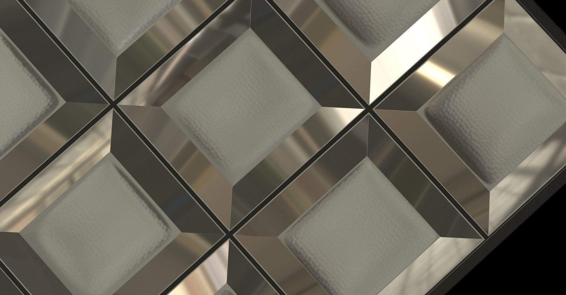 3D model Fluorescent Light - grid-type - PBR - Game Ready VR / AR / low ...