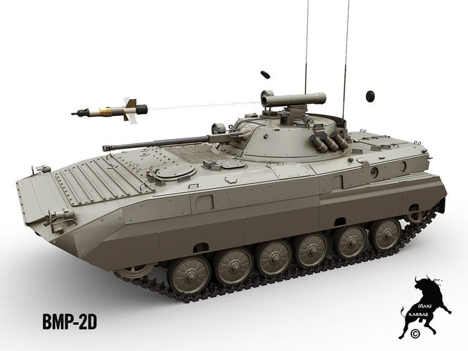 3D BMP-2D | CGTrader