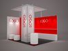 Exhibition stand octanorm maxima 5x4 m 3D model 3D model | CGTrader