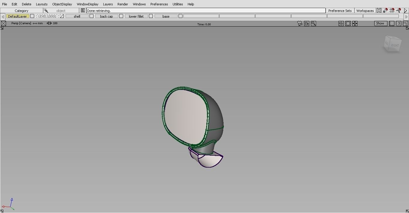 Car side view mirror 3D model | CGTrader
