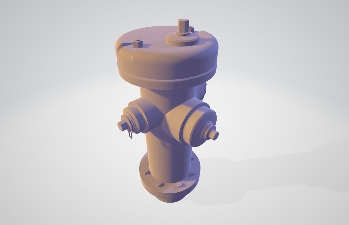 3D model Fire Hydrant 17 - Safety and Emergency Equipment VR / AR / low ...