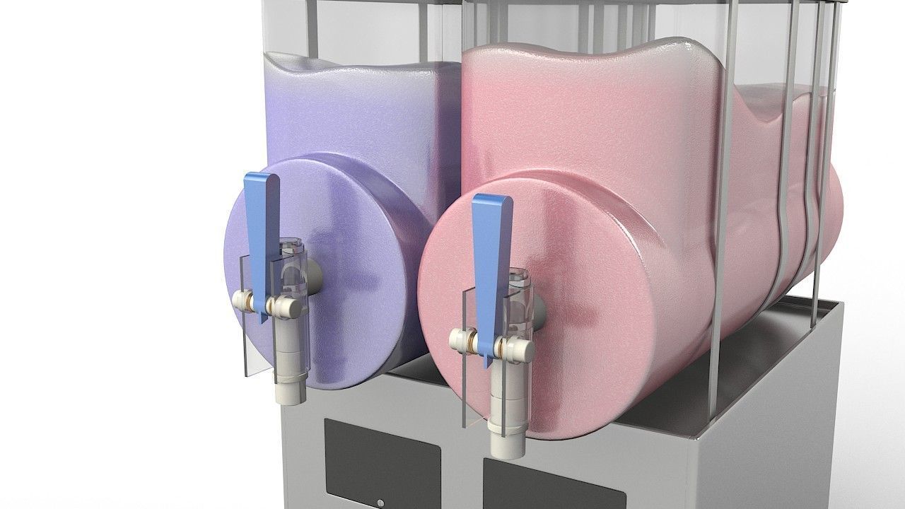 Slush Machine 3D model | CGTrader