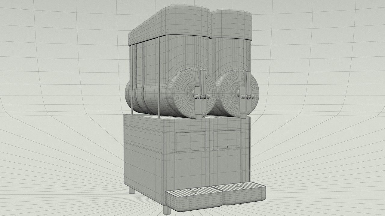 Slush Machine 3D model | CGTrader