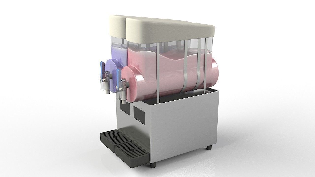 Slush Machine 3D model | CGTrader
