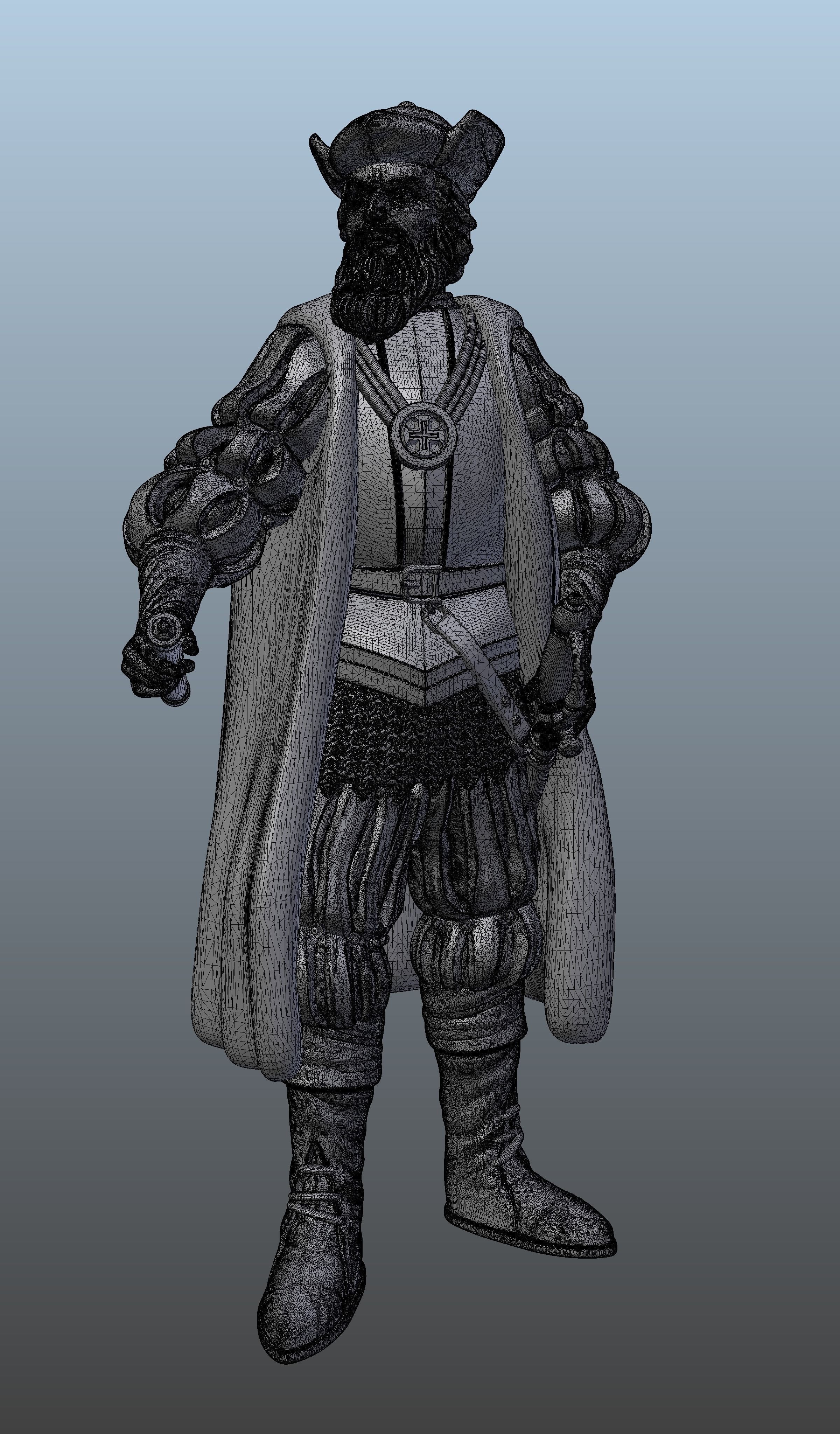 Vasco da Gama 3D model 3D printable | CGTrader