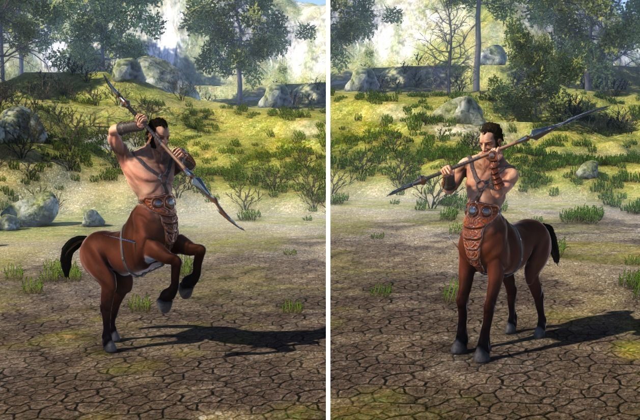 Centaur free VR / AR / low-poly 3D model animated rigged | CGTrader