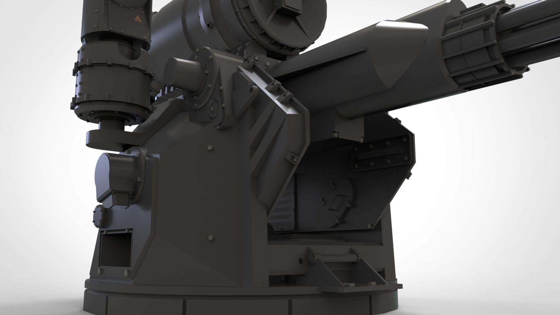 turret 2 machine gun 3D model | CGTrader