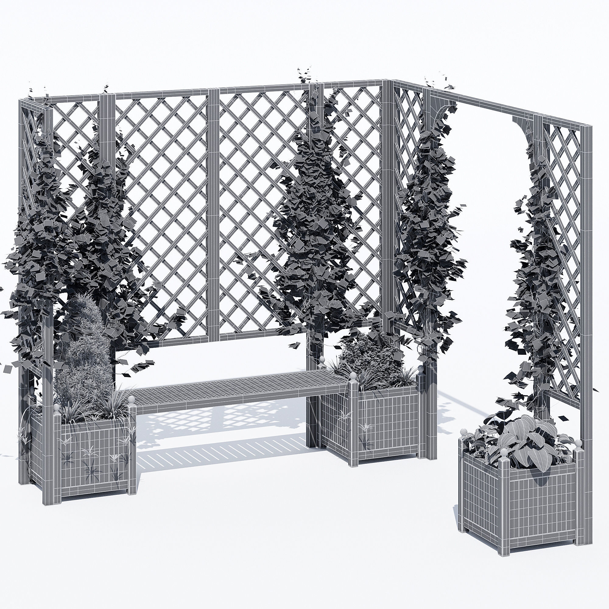 Eucalyptus deck 3D model | CGTrader