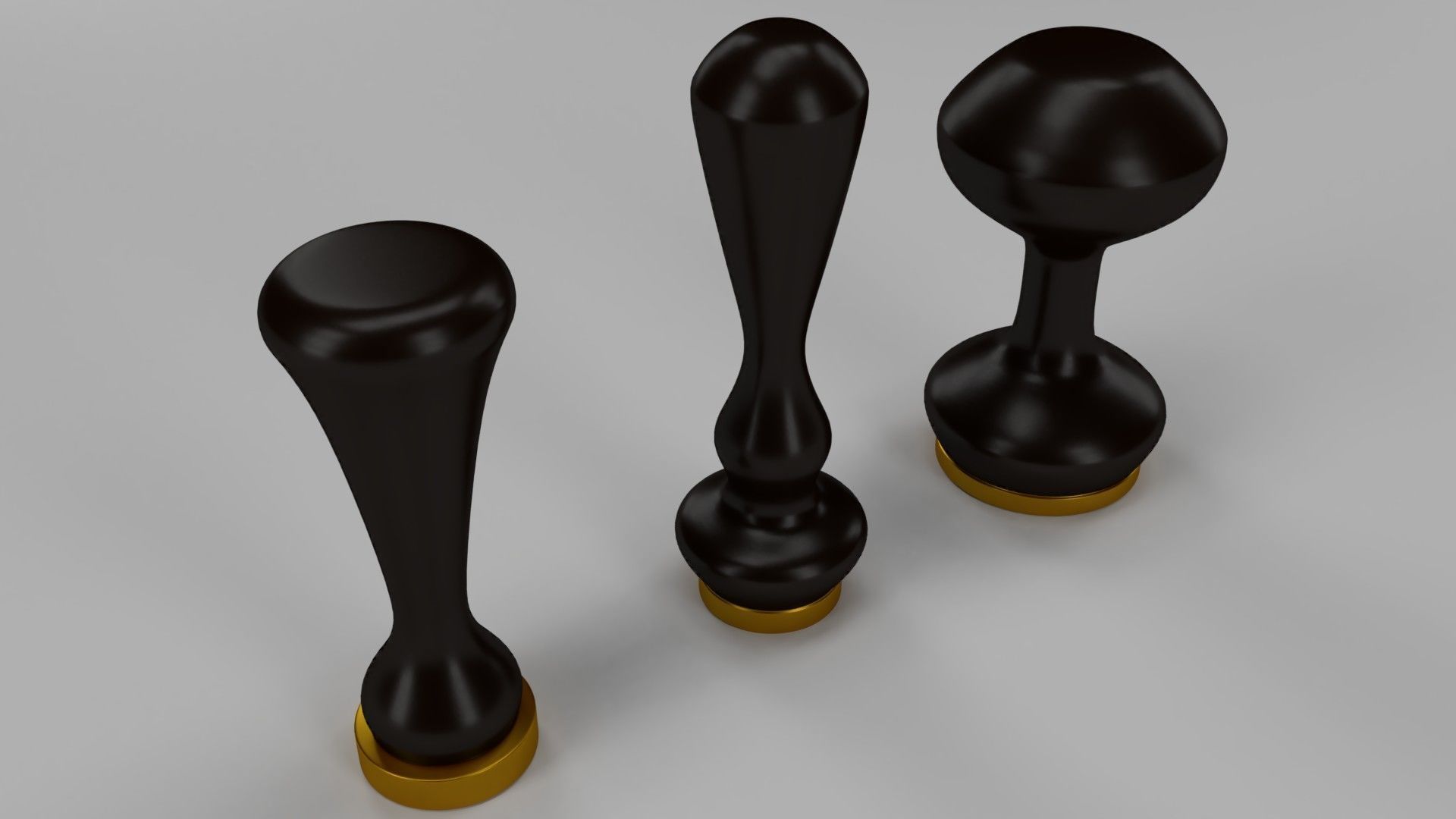 Rubber Stamps 3D model | CGTrader