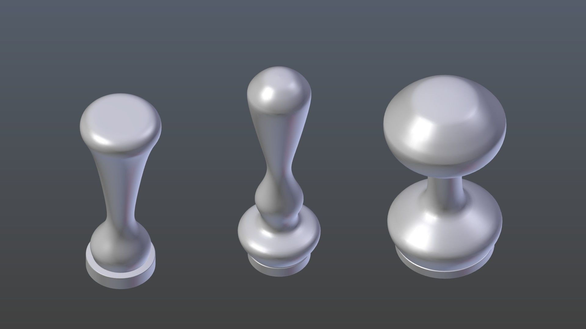 Rubber Stamps 3D model | CGTrader