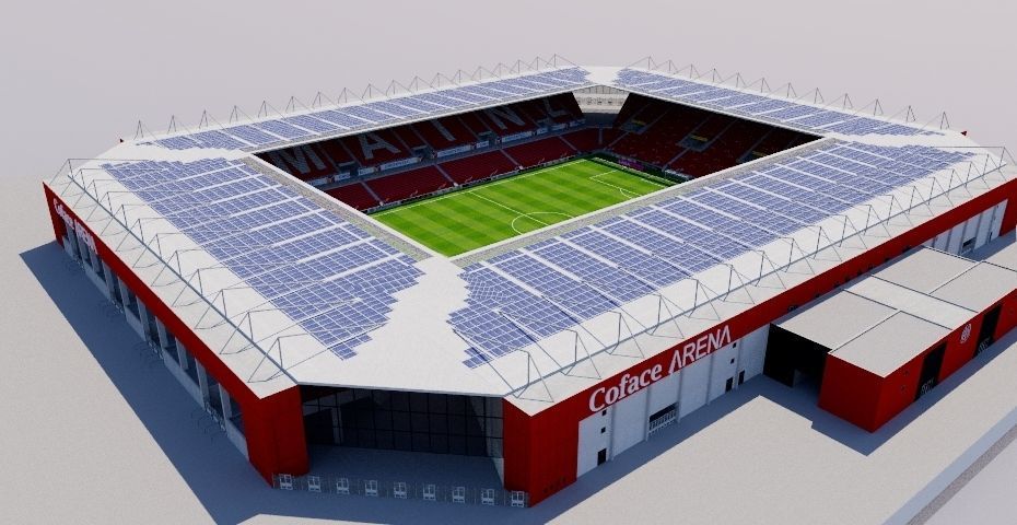 Opel Arena - Coface Arena - Mainz 3D model | CGTrader