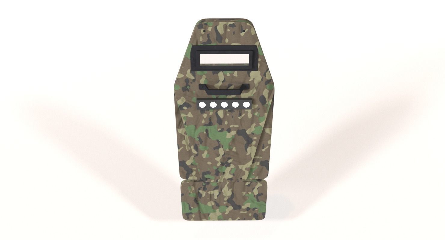 3d Model Vant Vm Tactical Shield Vr Ar Low Poly Cgtrader