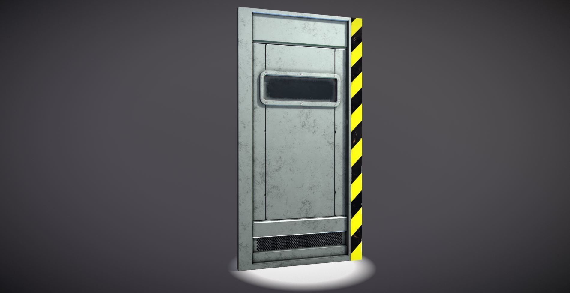Security Door 3D model | CGTrader